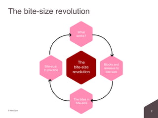 The bite-size revolution | PPT