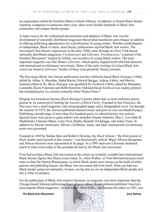 The Black Arts Movement, Another RBG Tutorial Joint | PDF