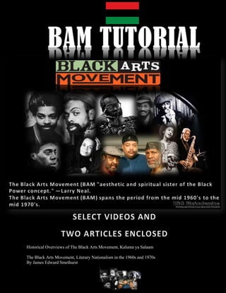 The Black Arts Movement, Another RBG Tutorial Joint | PDF