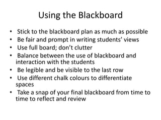 The blackboard | PPTX