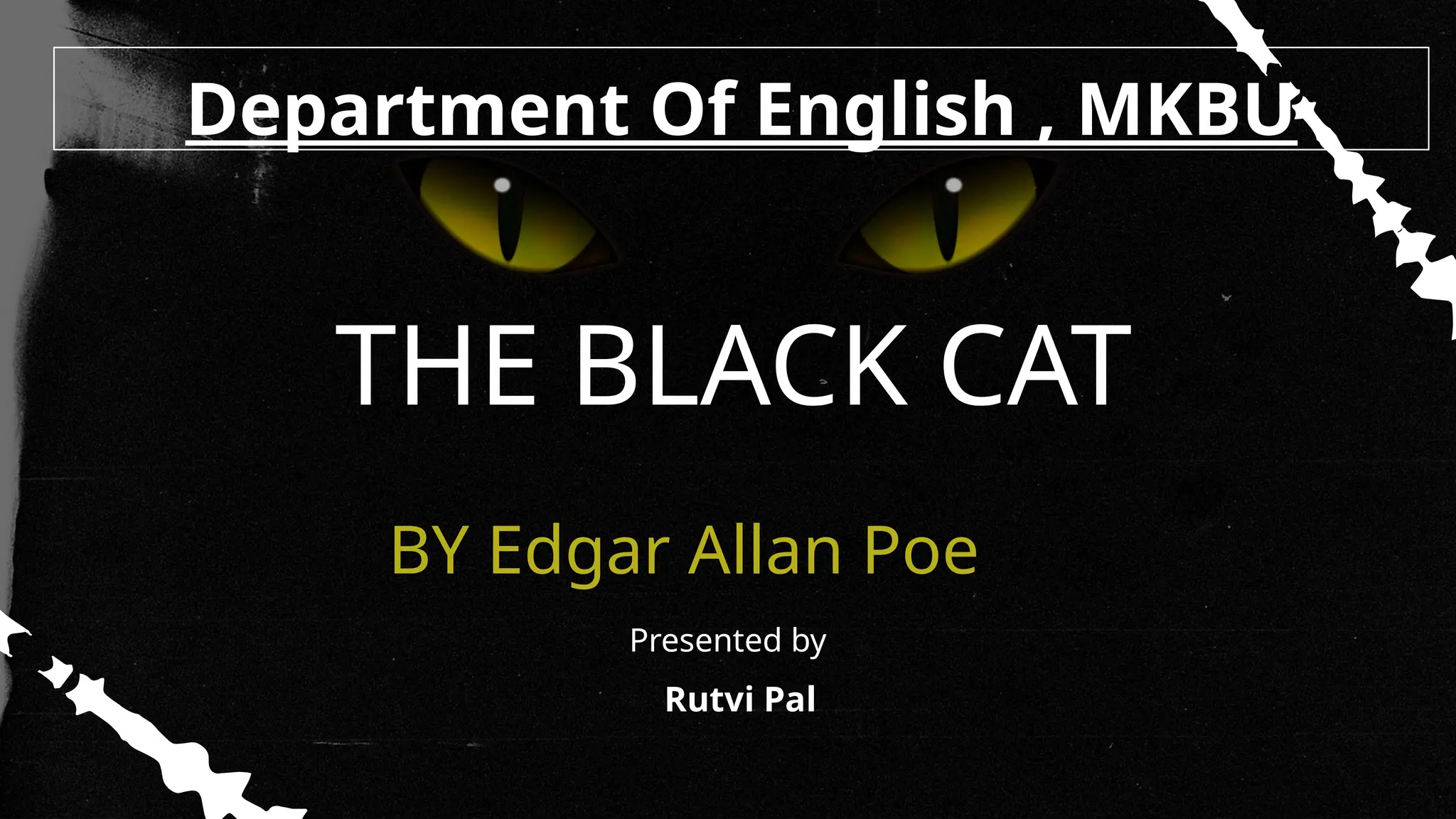 The Black Cat by Edgar Allan Poe....pptx