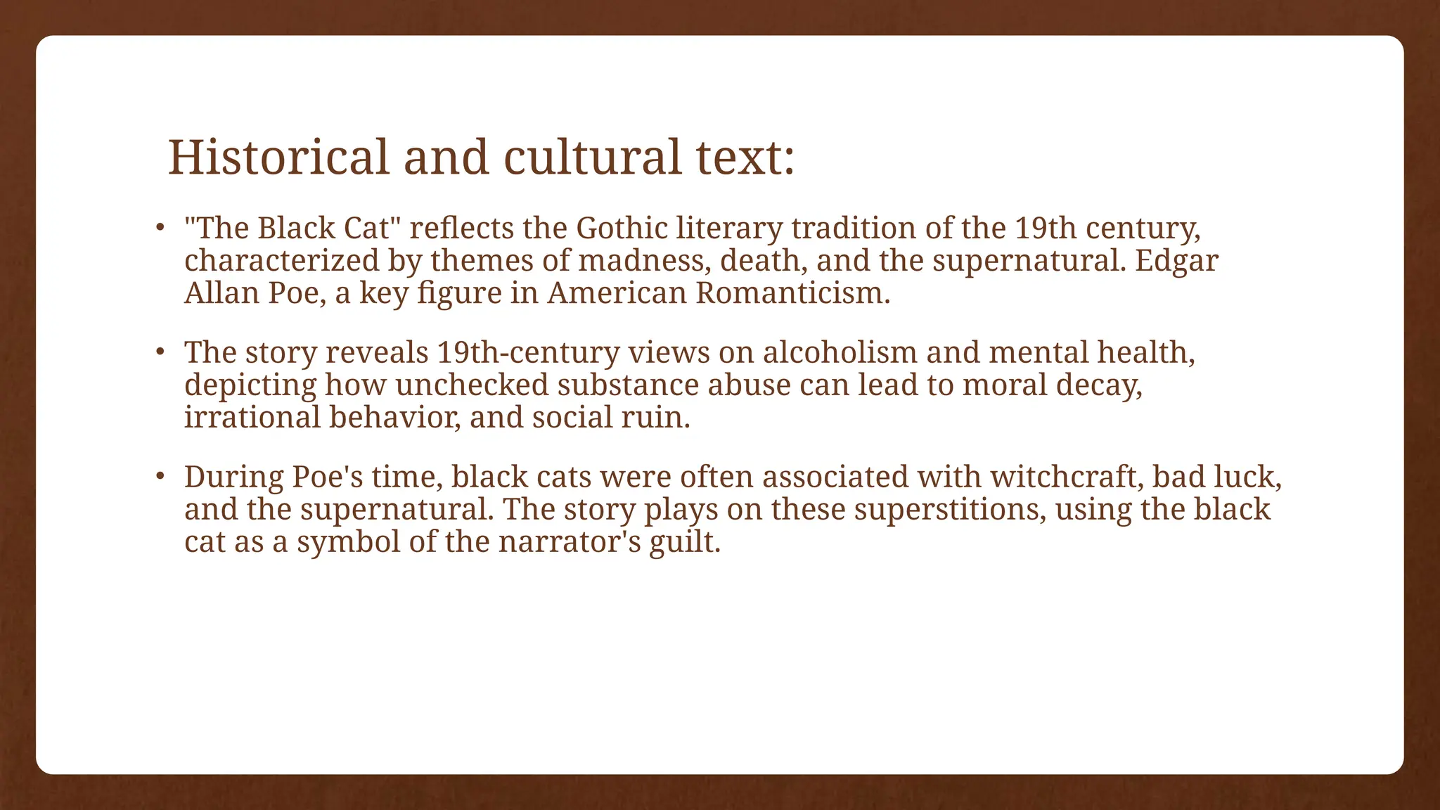 THE BLACK CAT is a short story presentation.pptx