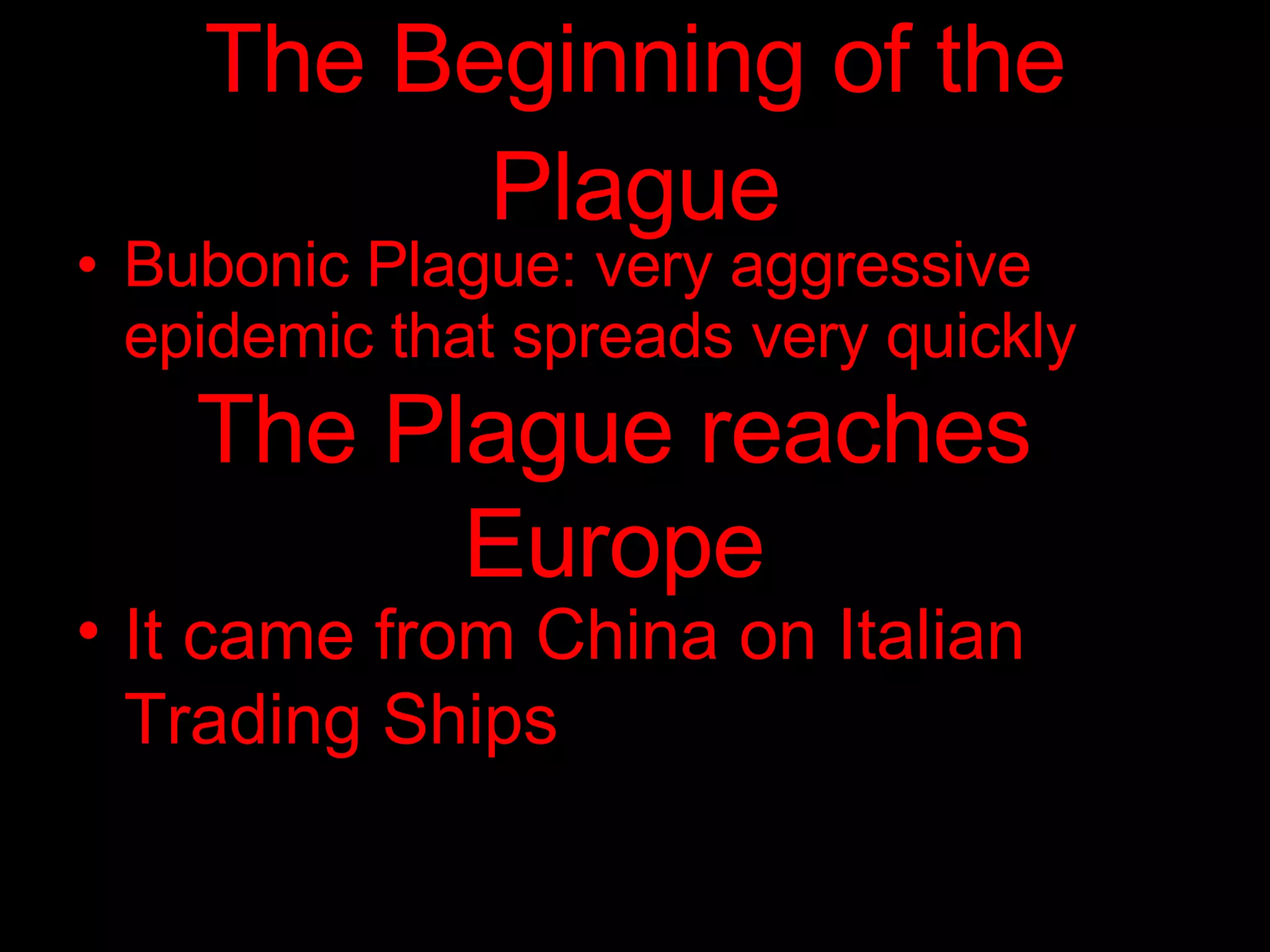 The Black Death | PPT