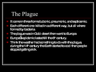 The Black Death | PPT