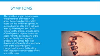 The black death History