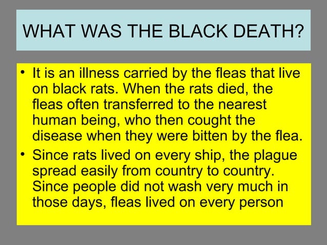 The black death | PPT