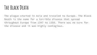 The black death | PPT
