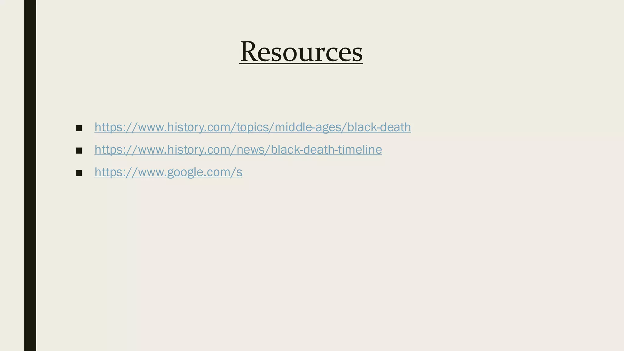 The black death project 1 | PDF