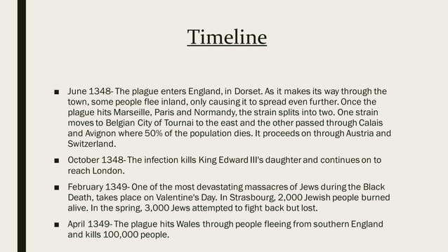 The black death project 1 | PPT