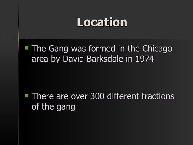 The Black Disciples | PPT
