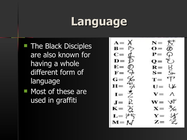 The Black Disciples | PPT