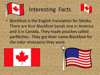 The Blackfoot Tribe | PPTX