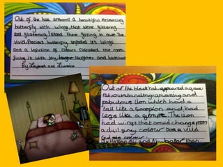 The black hat maia walczak children's descriptive writing | PPTX