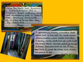 The black hat maia walczak children's descriptive writing | PPTX