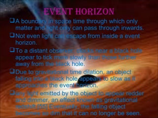 The blackhole origins........ | PPT