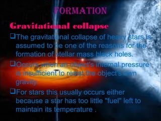 The blackhole origins........ | PPT