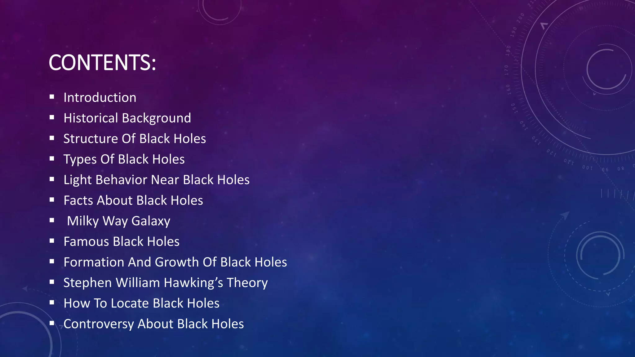 The black hole theory | PPTX
