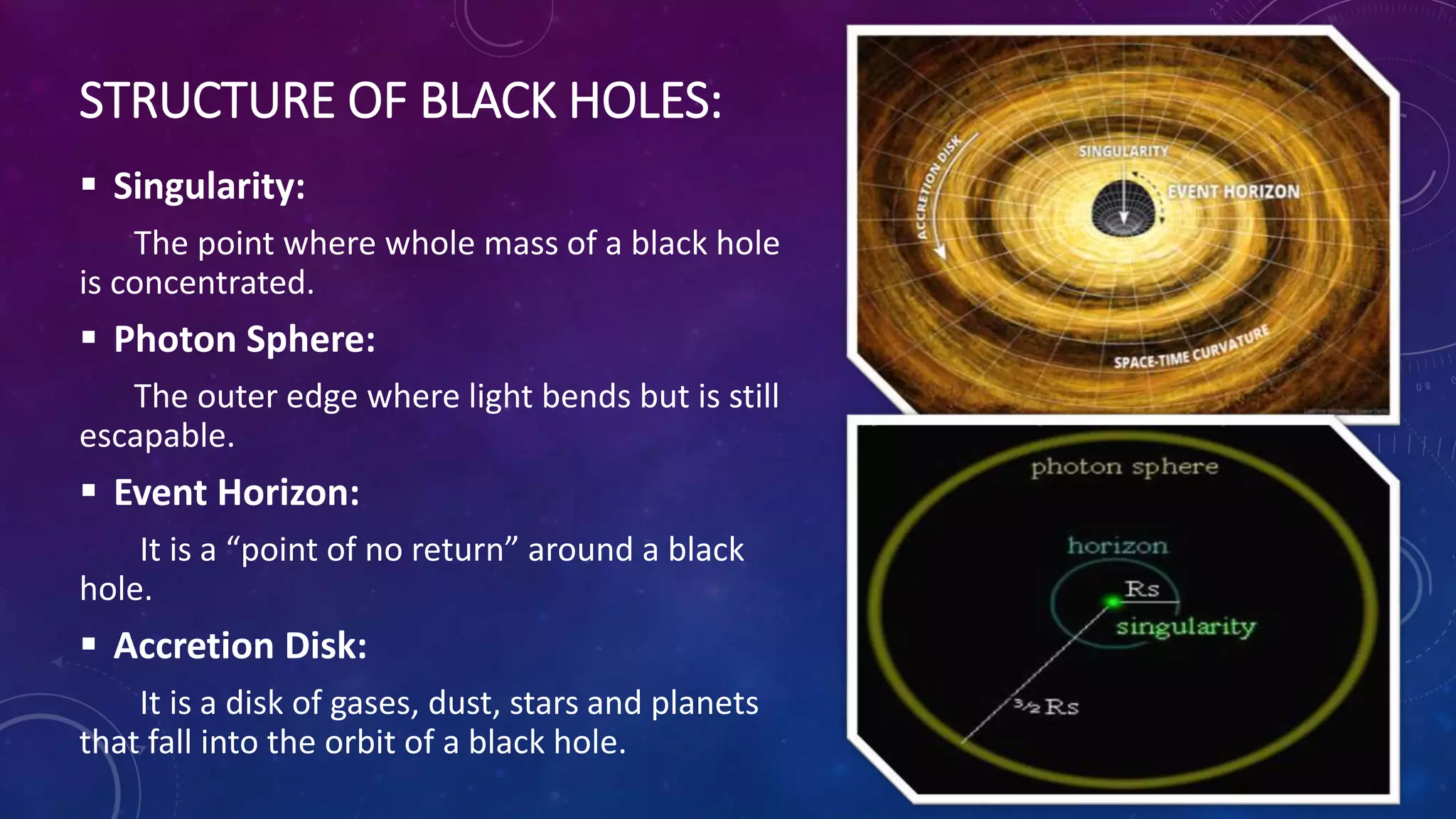 The black hole theory | PPTX