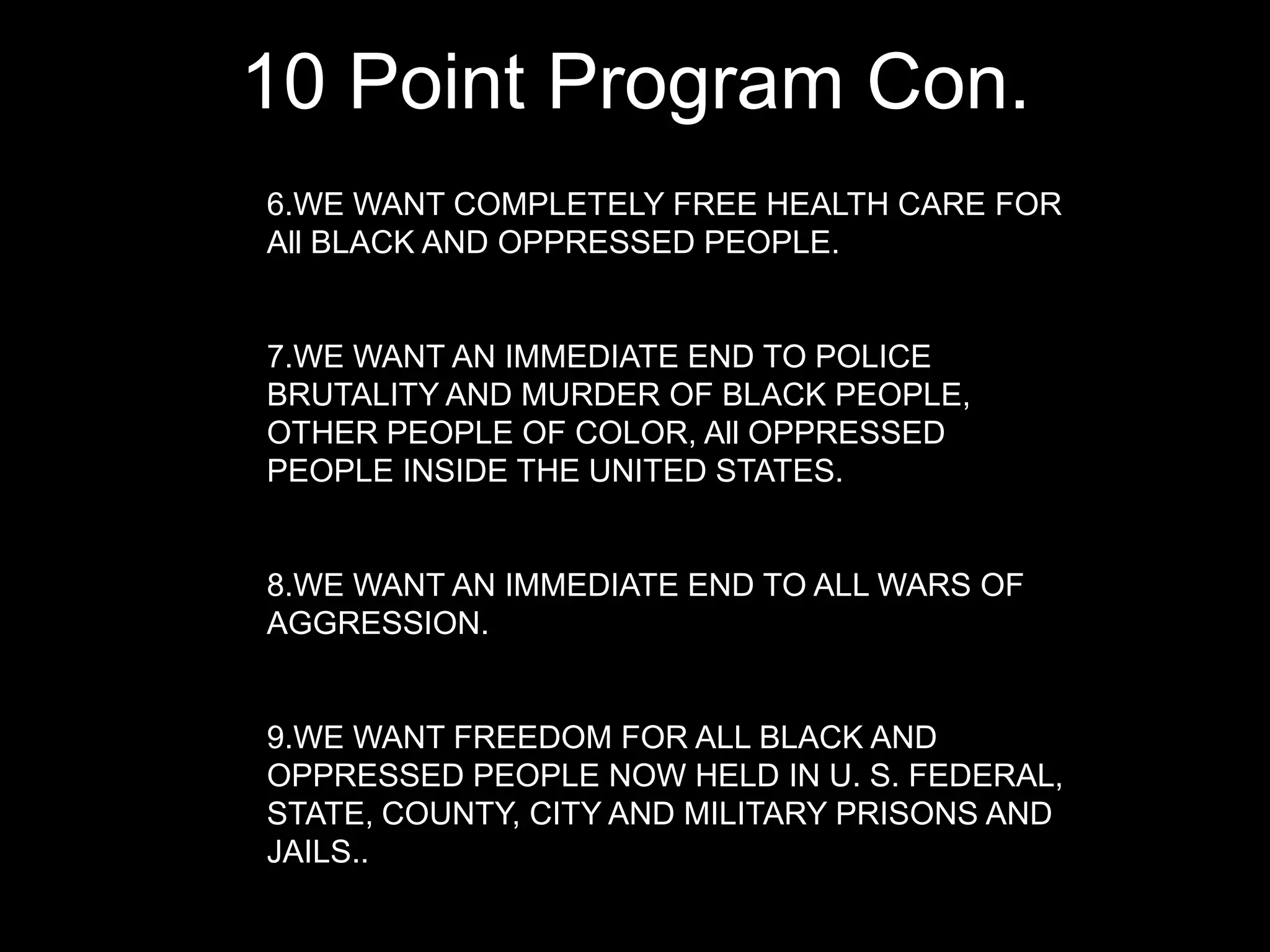 The black panther party | PPTX