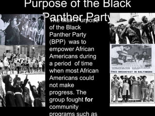 The black panther party | PPTX