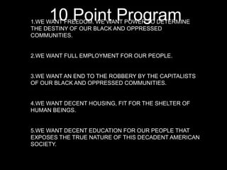 The black panther party | PPTX