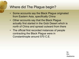 The Black Plague | PPTX