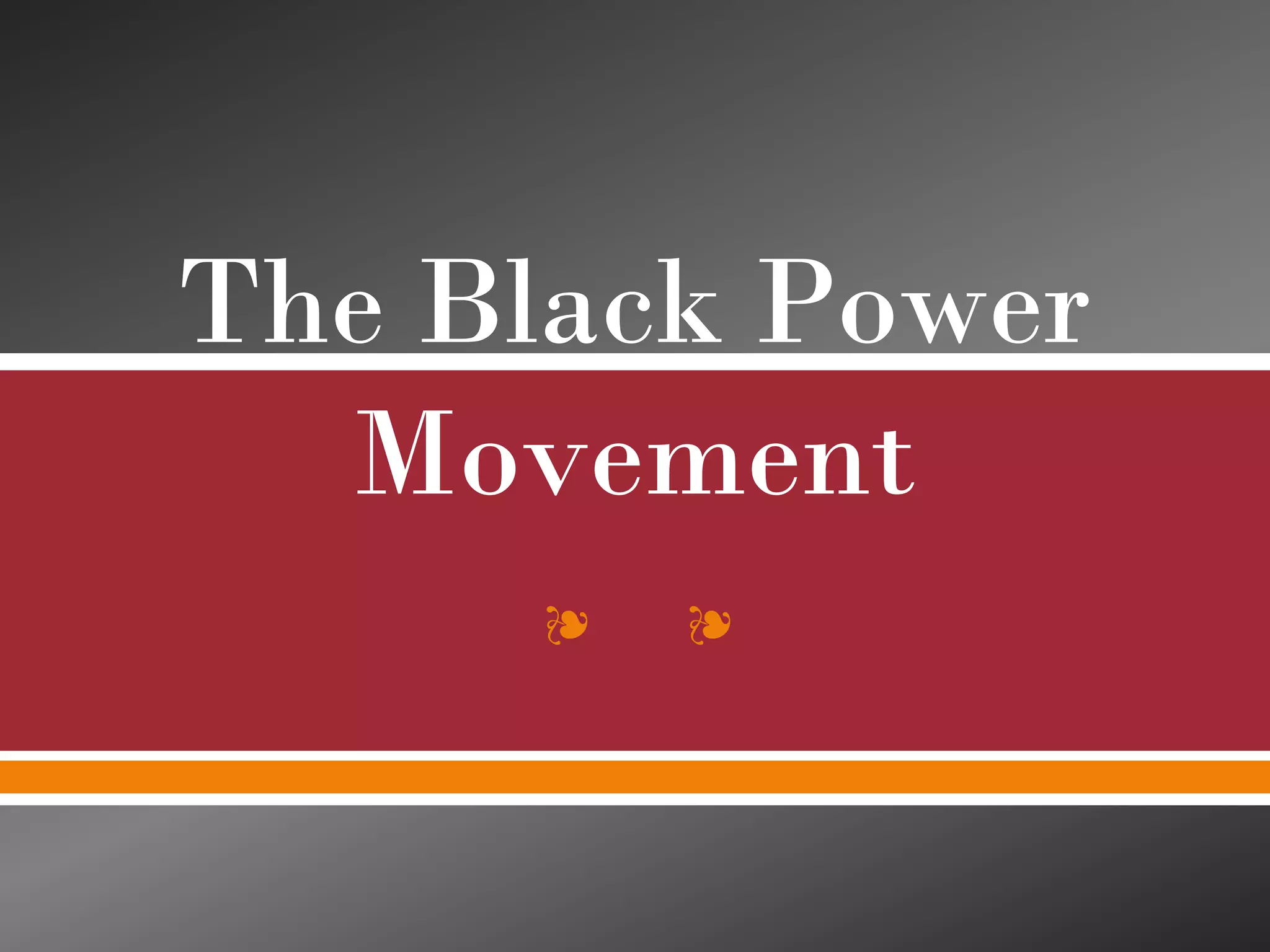 The black power movement | PDF