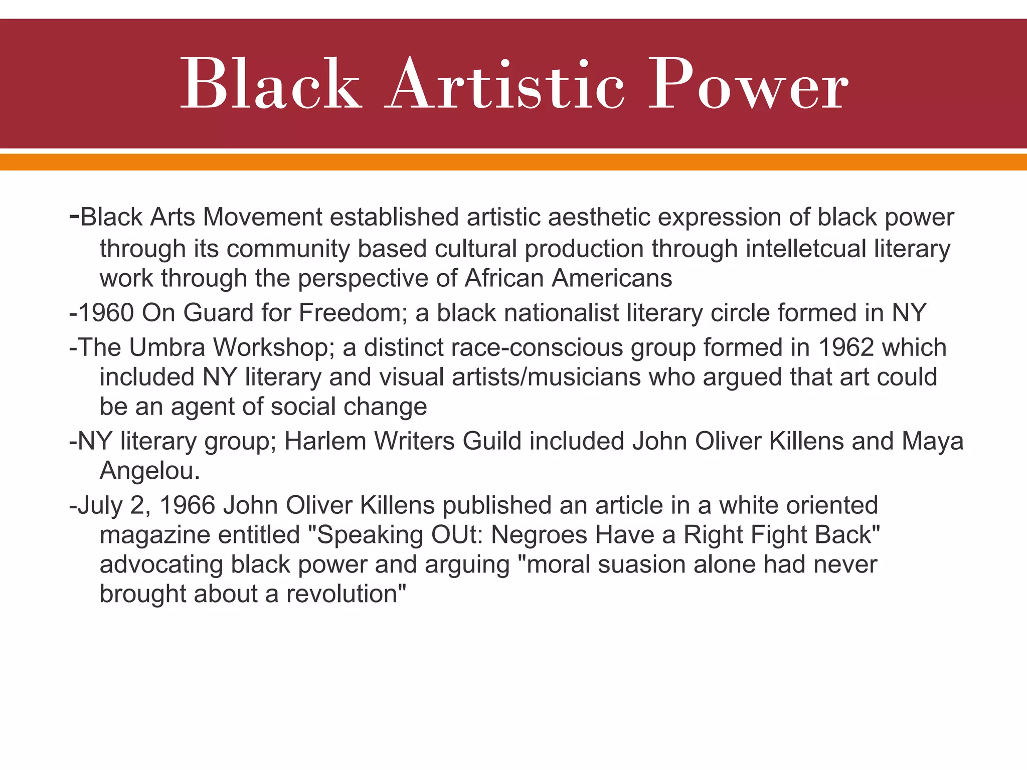 The black power movement | PDF