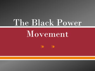 The black power movement | PDF