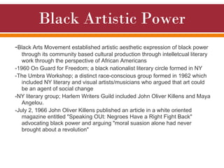 The black power movement | PDF
