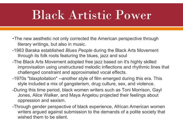 The black power movement | PDF | Music | Entertainment