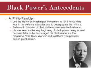 The black power movement | PDF