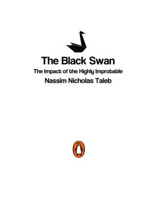 Taleb - The Black Swan | PDF