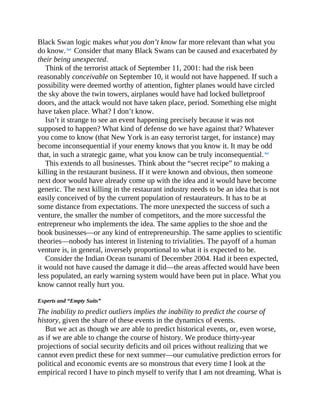 Taleb - The Black Swan | PDF