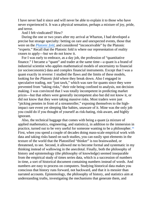 Taleb - The Black Swan | PDF | Science