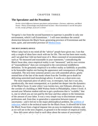 Taleb - The Black Swan | PDF