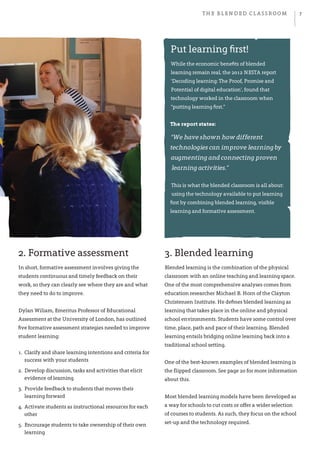 The blended classroom- El aula Semi presencial | PDF