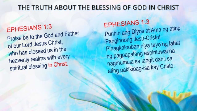 The Blessing Of GOD in Christ boyvee.pptx
