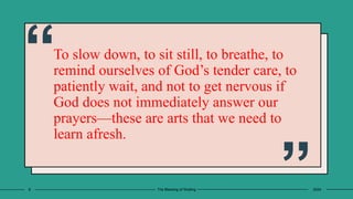 The Blessing of Waiting in the midst of Trouble.pptx