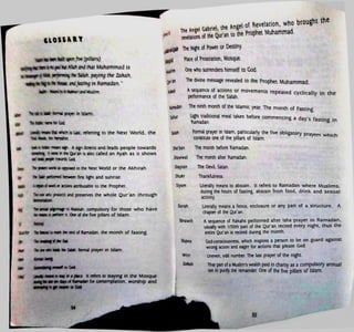 The blessings of ramadan by javed ali | PDF | Islam | Religion ...