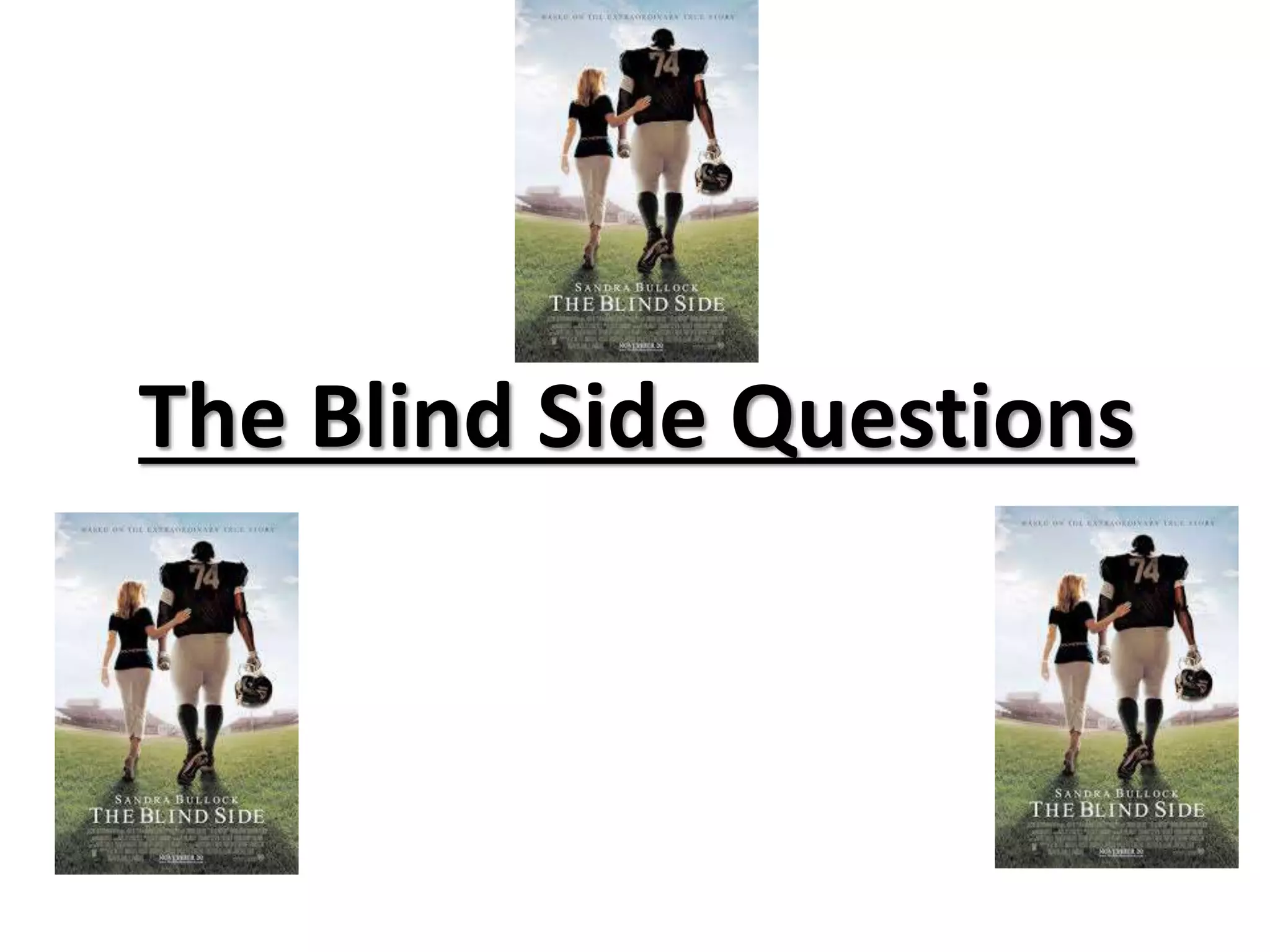 The blind side questions | PPTX