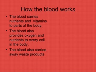 The Blood | PPT