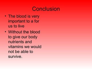 The Blood | PPT