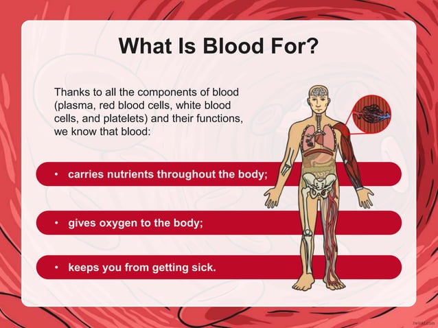 The blood's component and functions-blood | PPT