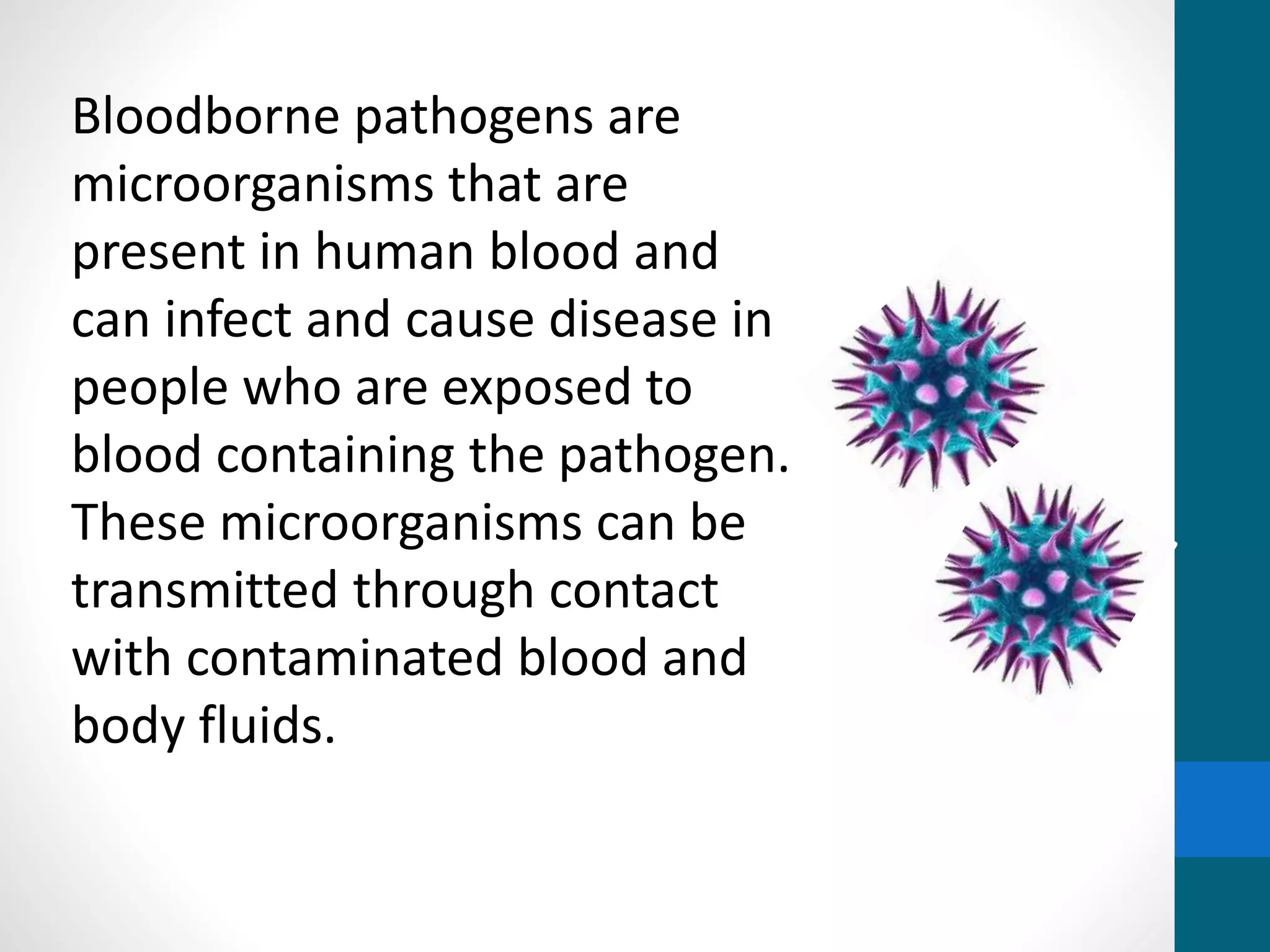 The bloodborne pathogen standard final | PPSX