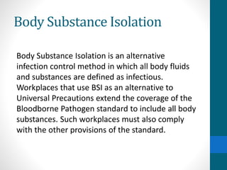 The bloodborne pathogen standard final | PPSX