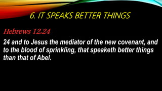 The blood of christ | PPTX