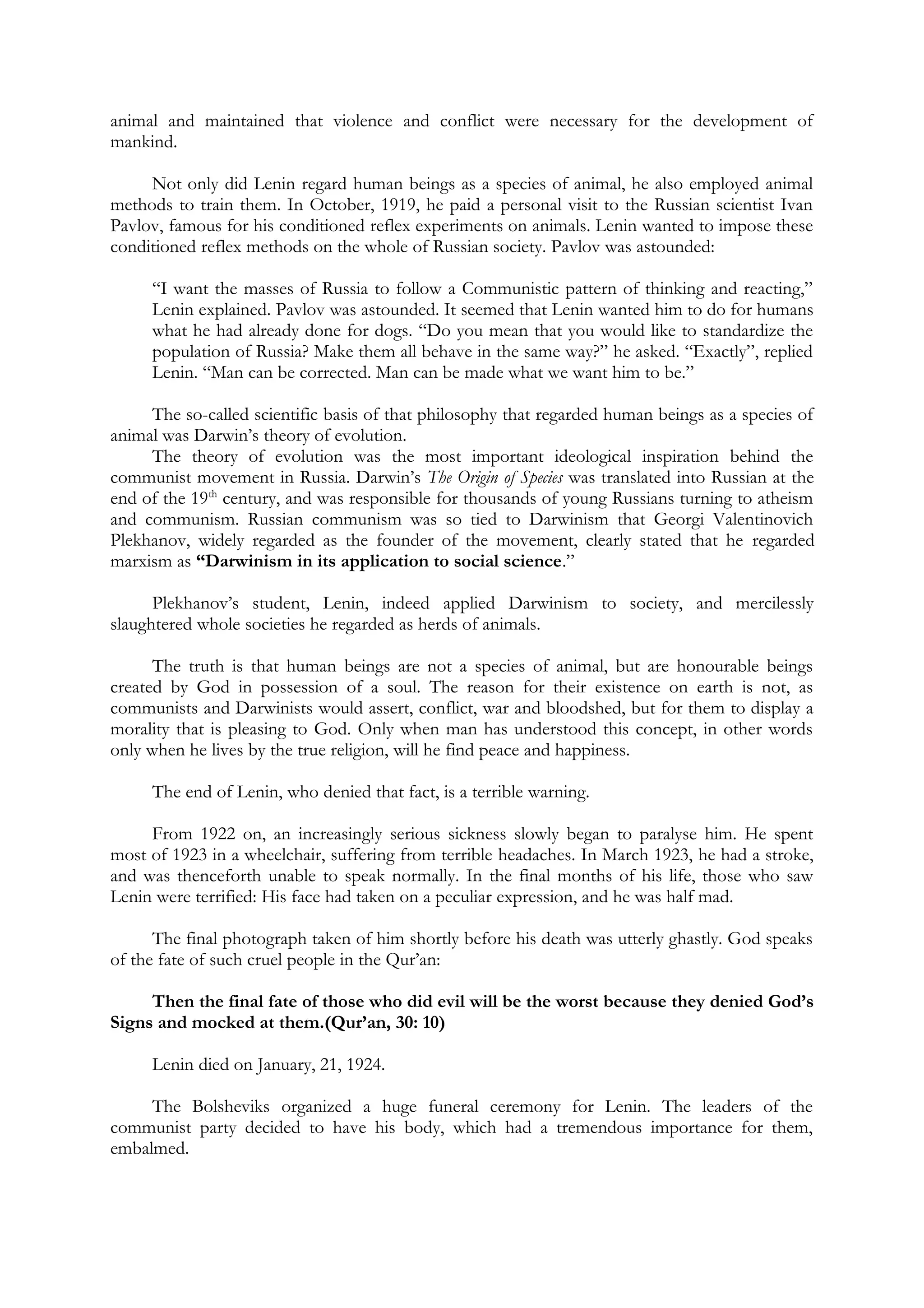 The bloody history of communism 1. english | DOC