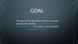 The blue brain project | PPTX