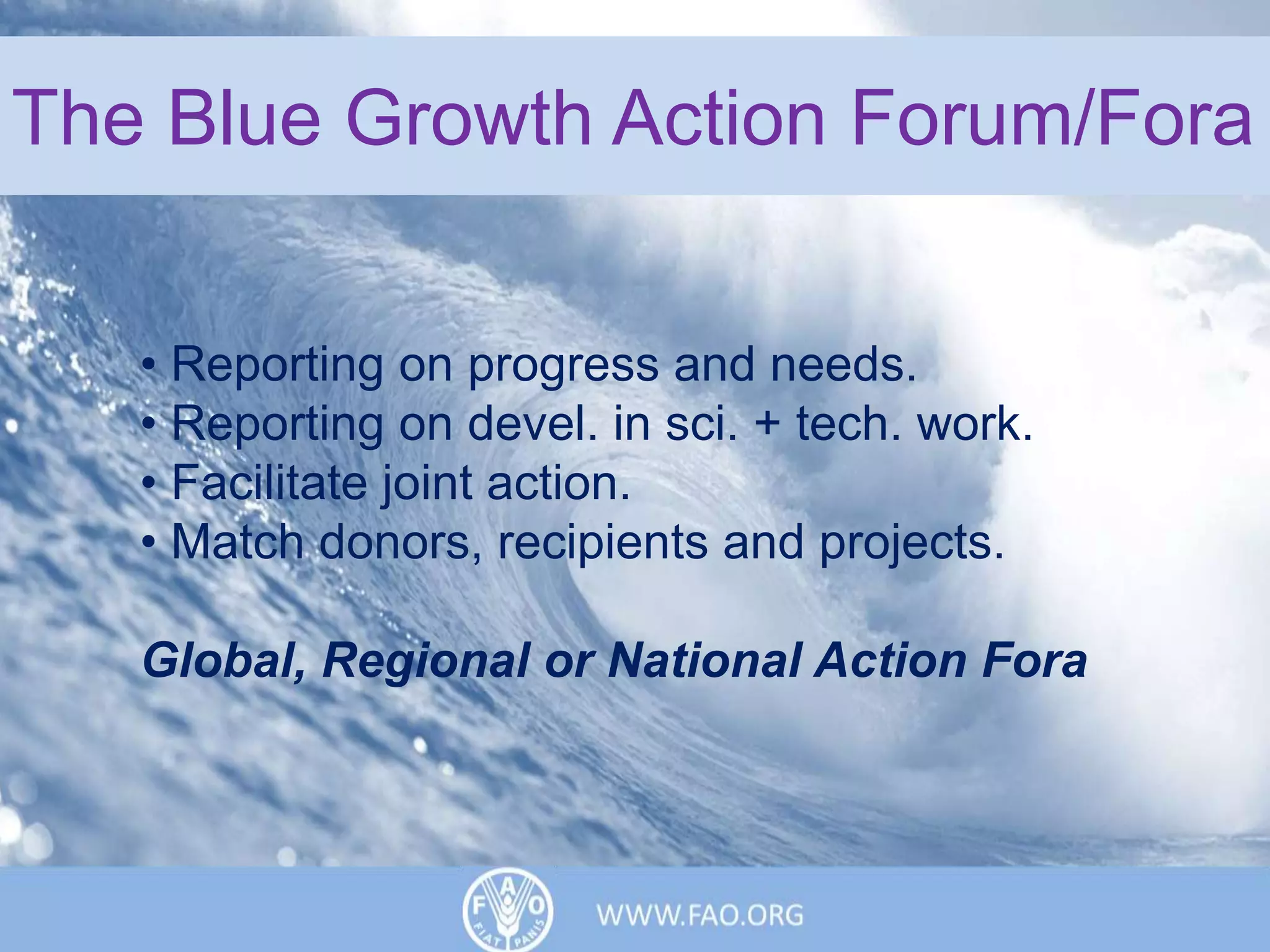 The Blue Growth Movement | PPT
